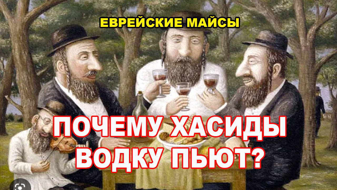 Почему хасиды водку пьют. Еврейские майсы » Iton.TV